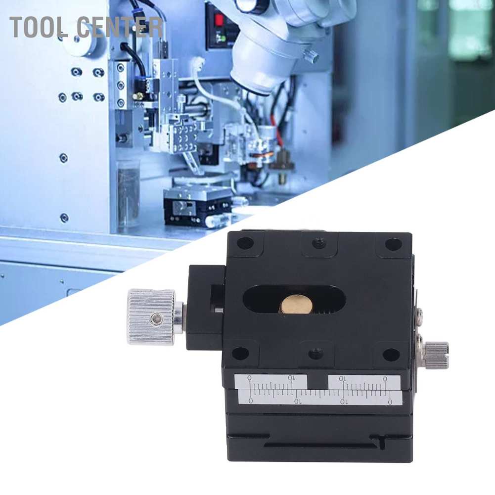 Tool Center Manual Precise Linear Stage X Y Axes Screw Type Table High ...