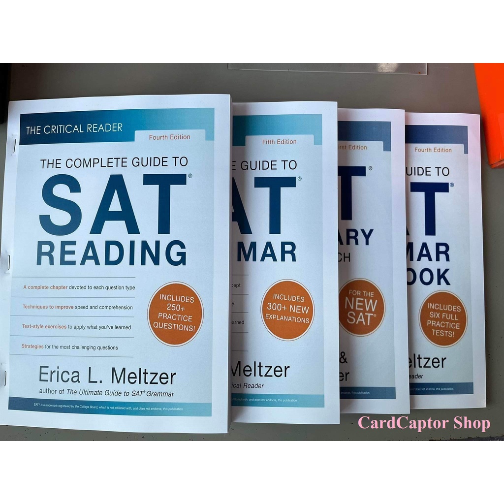 รวม(ถูกและดีจริง)SAT Erica L. Meltzer : SAT Grammar , SAT Vocabulary ...