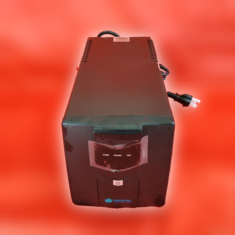 เครื่องสำรองไฟฟ้า UPS Metartec PICO1000LED ขนาด 1000VA/600W | Shopee ...