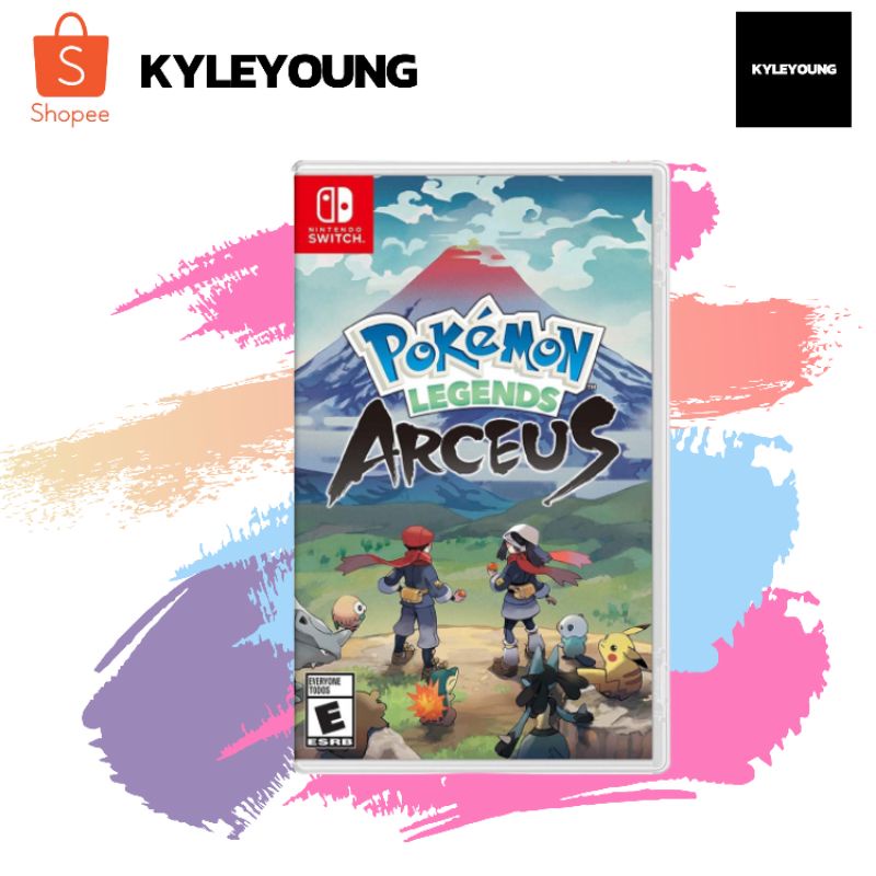 (มือ1)(มือ2)Pokemon legends arceus Nintendo Switch Nsw มือหนึ่ง-มือสอง ...