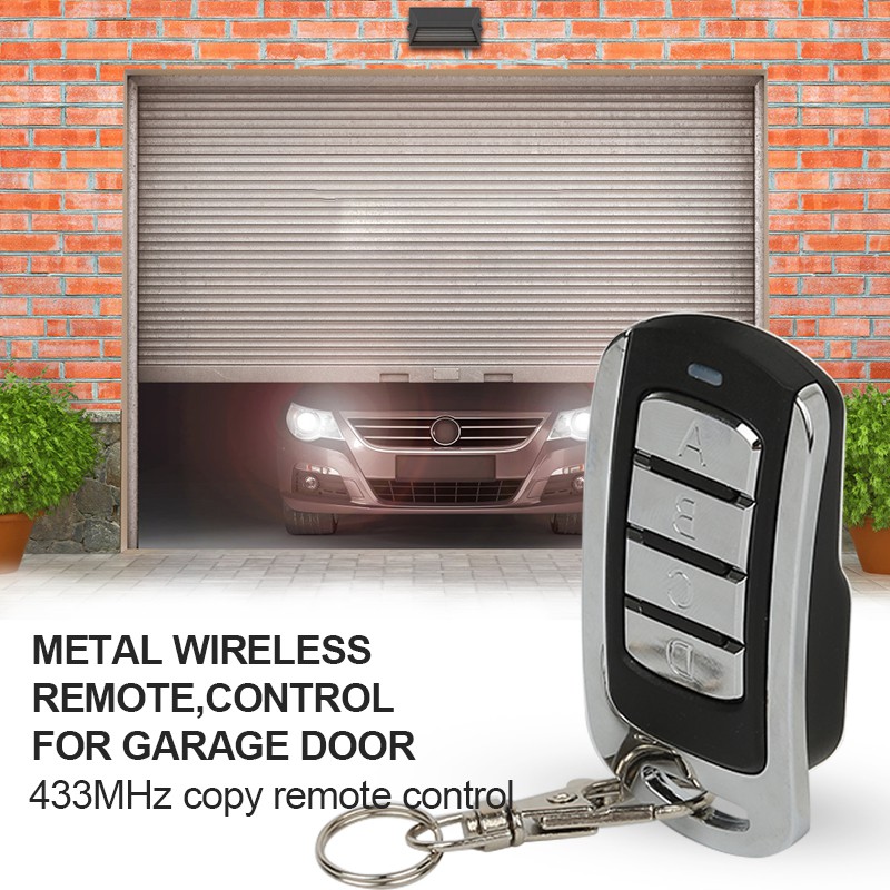 Multi-frequency Garage Door Electric Door Remote Control 433MHZ Replicator 868MHz Fixed Code ...