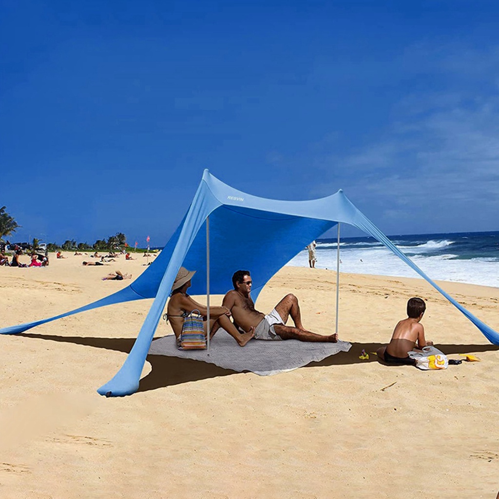Portable Shades Beach Tent Large With Carrying Bag Windproof Design Sun ...