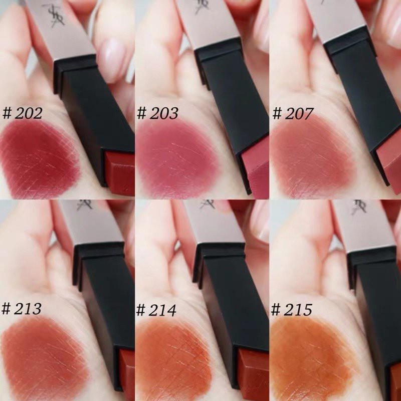 YSL Saint Laurent thin tube soft light lipstick small vermicelli new ...