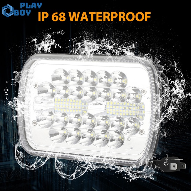 Playboy ไฟหน้ารถยนต์ Led 7 นิ้ว Hi-lo Beam Ip68 กันน้ํา สว่างพิเศษ ...