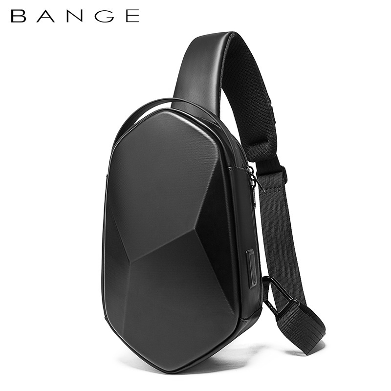 Local StockBANGE Hard Shell Design 3.0 USB Charging Crossbody Bag ...