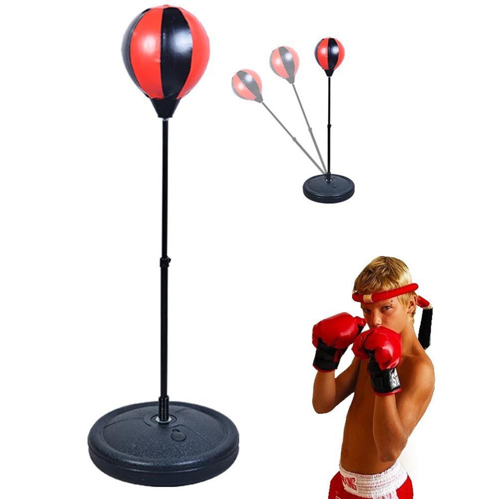 มวยAdjustable Vertical boxing ball Fitness Boxing Punch Relaxed Boxing ...