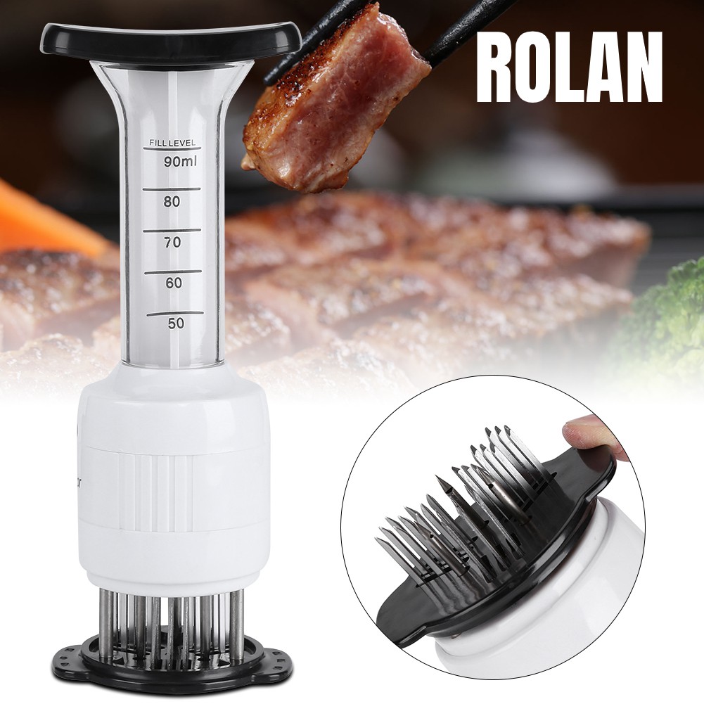 Steaks Kitchen Tenderizer Cook Needle Tool Marinade Flavor Meat ...