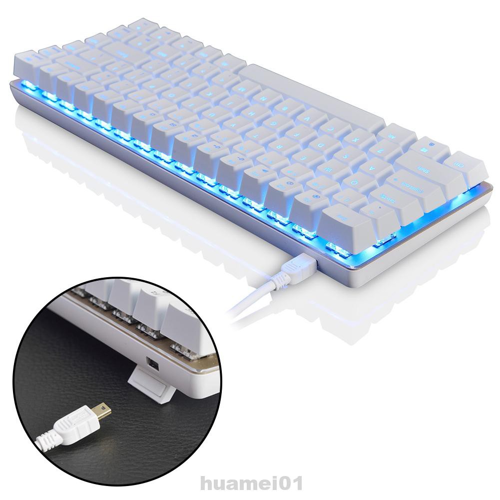 Metal Wired Office Ergonomic Non Slip Anti Interference RGB Backlight ...