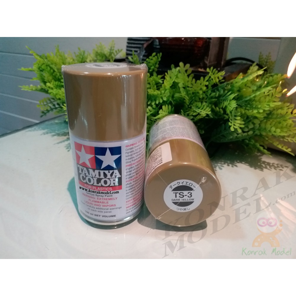 สีสเปย์ Tamiya TS-3 DARK YELLOW 100ML | Shopee Thailand