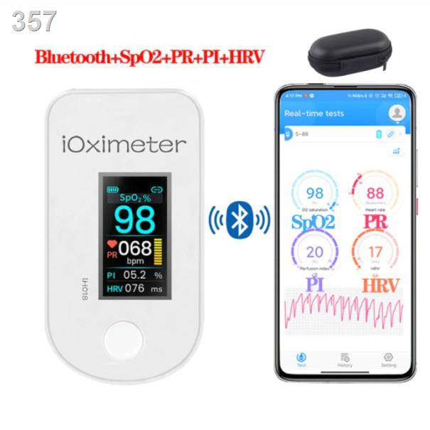 Pulse Oximeter HRV Mini Protable Bluetooth Fingertip Pulse Oximeter ...