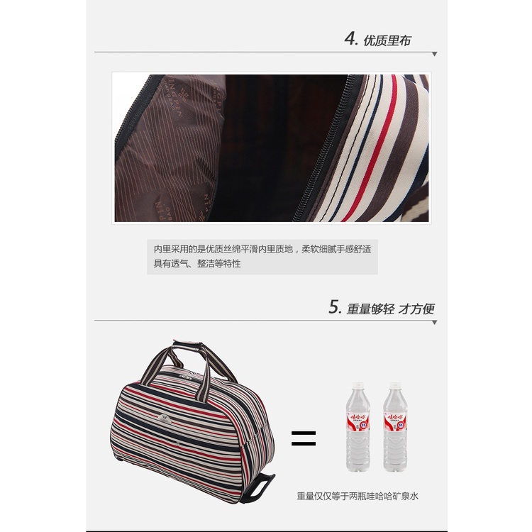 2024 inch Trolley Luggage Women Travel Bags fashion Suitcase With ...