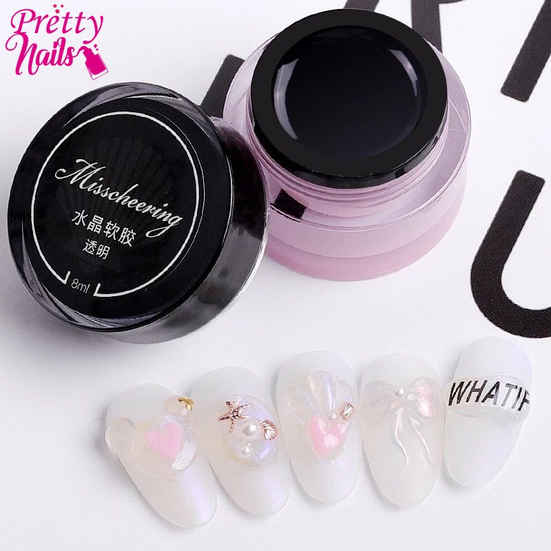 เจลปั้นนูน ต้องอบ ปั้นเป็นรูปต่างๆ PVC soil gel 8 ml. - prettynailss ...