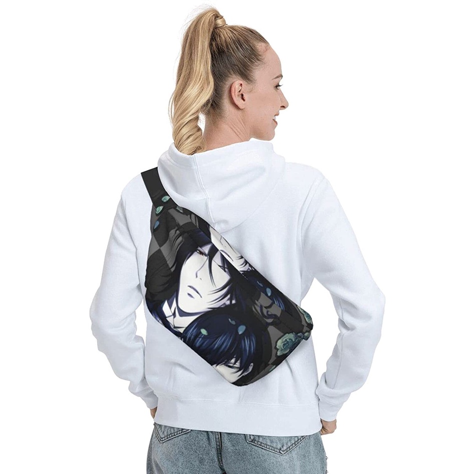 Wang Cui Outdoor sports Black Butler Chest bag - ntxpp501.th - ThaiPick