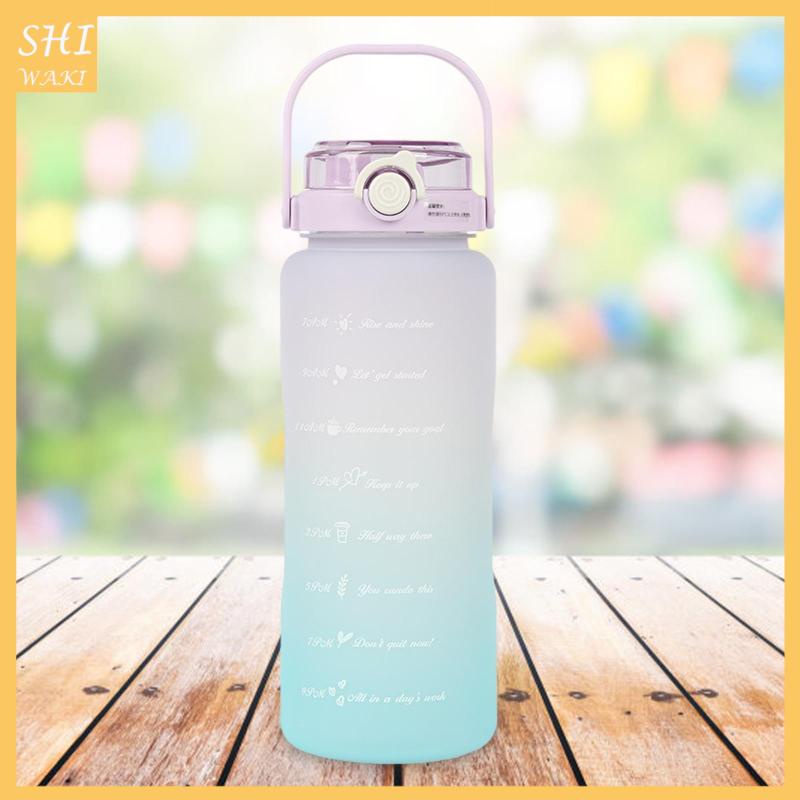 Portable Motivational Water Bottle BPA Free for Sports Home Office ...