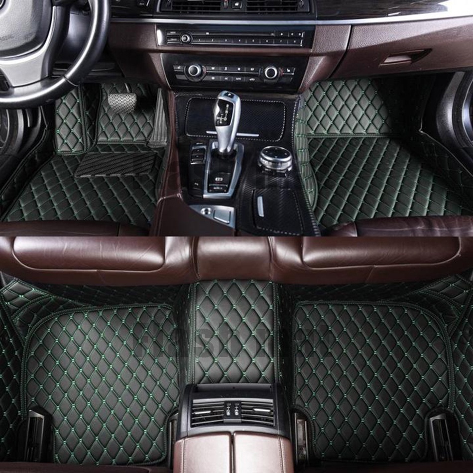 Custom Leather Car Floor Mats For Renault Sandero Stepway Megane Clio ...