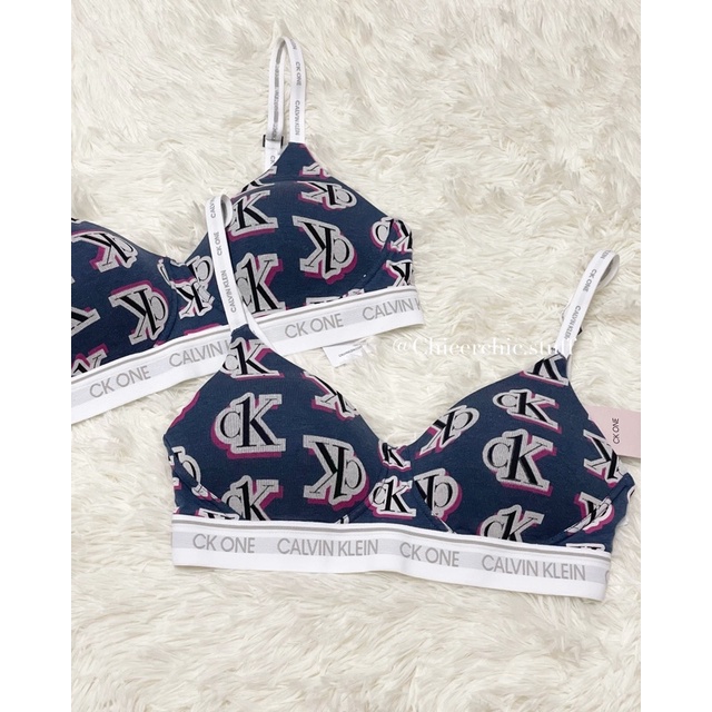(พร้อมส่ง) Calvin Klein - CK One Wirefree Bra บรามีฟองน้ำ - chicerchic ...
