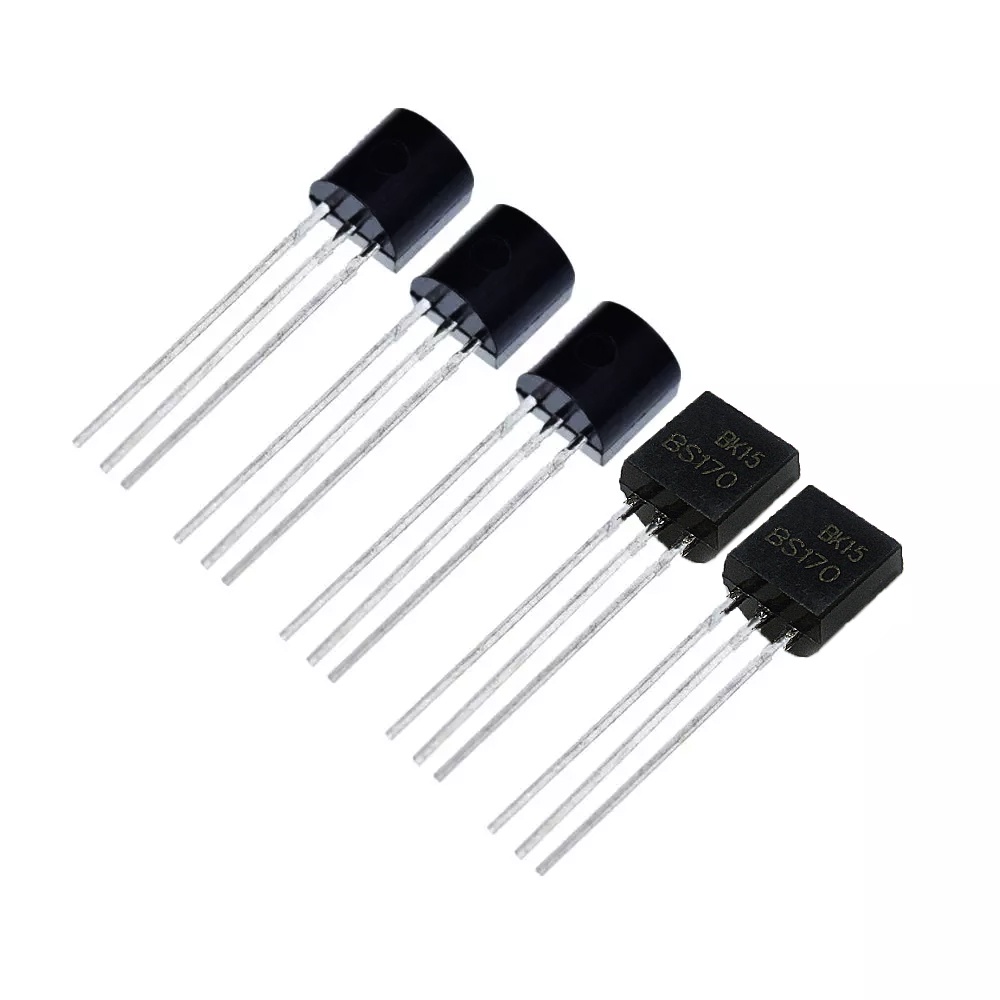 MOSFET BS170 TO-92 In-Line Field Effect Transistor N-Channel 1 ตัว ...