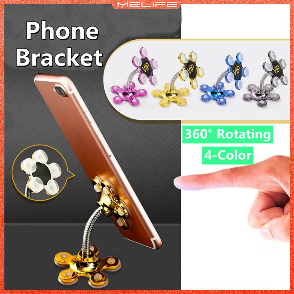 Sucker Stand Phone Holder Support Magic Suction Cup Portable Car ...