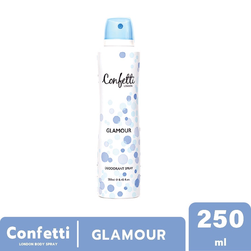 Confetti London Body Spray - Glamour 250ml คอนเฟตติ ลอนดอน บอดี้ สเปรย์ ...