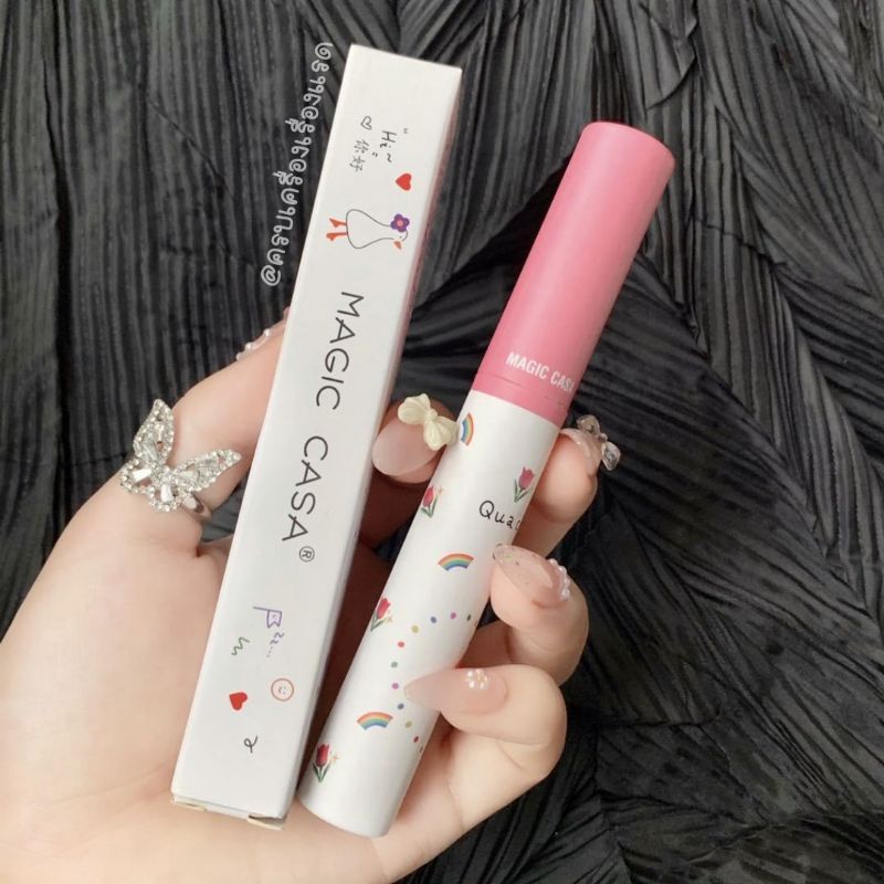 Magic CASA ลิปสติก เนื้อแมทกํามะหยี่ ลิปกลอส ลิปกันน้ำ ลิปจุ่ม สีสวย ...