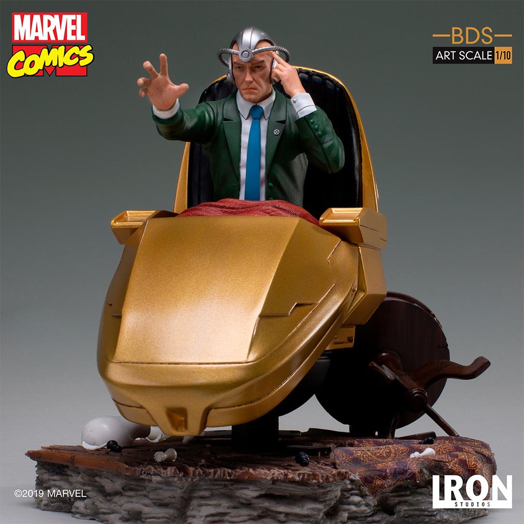 Professor X: Marvel Comics BDS 1/10 Scale by Iron Studios (Statue, งาน ...