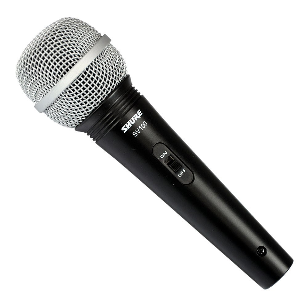 SHURE® Microphone ไมค์ รุ่น SV100 ของแท้ 100% + ฟรีสายไมค์ XLR 1/4" ยาว ...