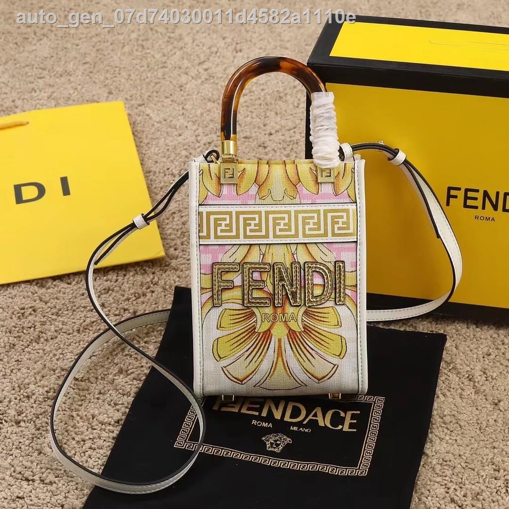 Ready to Ship 100 Genuine Original Fendi MlNlTOTE Century Joint Series ...
