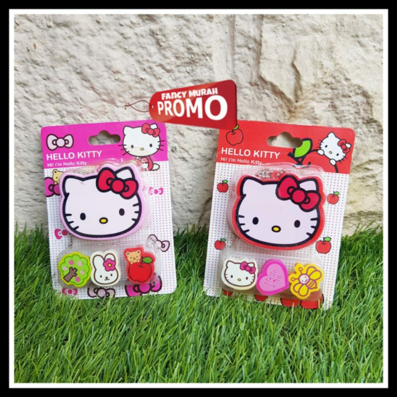 Hello Kitty Vk831k ชุดยางลบลายคิตตี้ - giftshopmurah.th - ThaiPick
