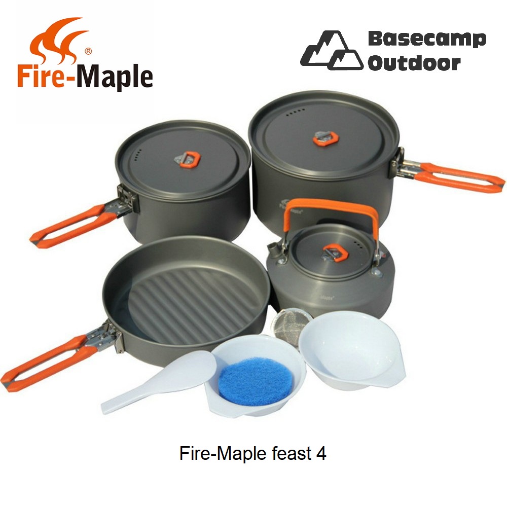 Fire-Maple feast 4ชุดหม้ออลูมิเนียม - basecamp.outdoor - ThaiPick