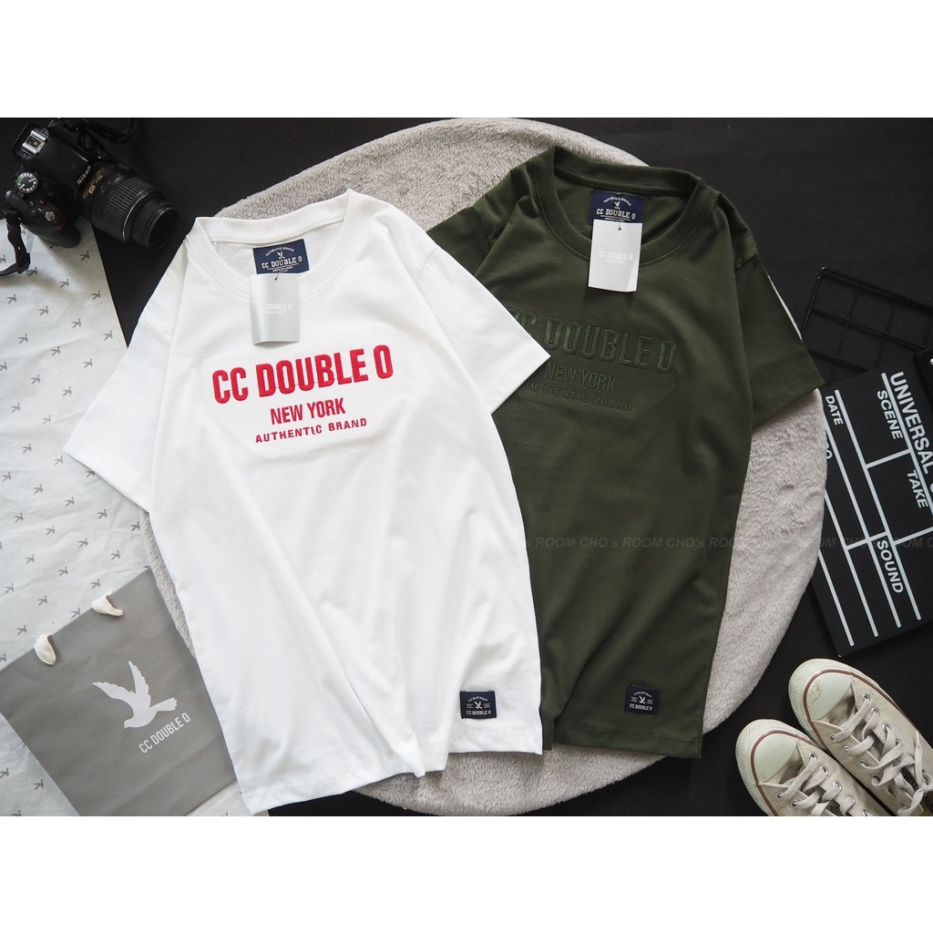 สินค้าขายดี ???? เสื้อยืดงานปัก-งานป้าย ????CC-OO Cotton 100%( SMLXL )์ No.43 - ton6066 - ThaiPick