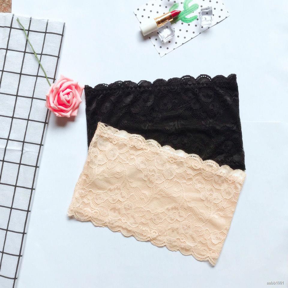 Tube top۩one-line anti-failure tube top strapless lace underwear women ...