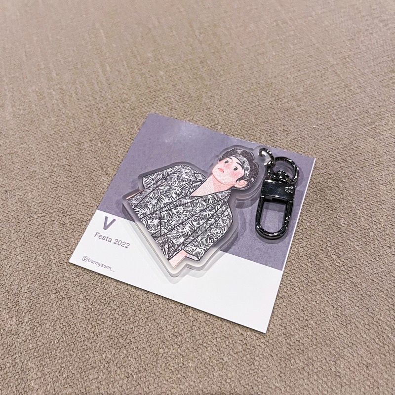 Acrylic keyring V BTS - armyzenn__ - ThaiPick