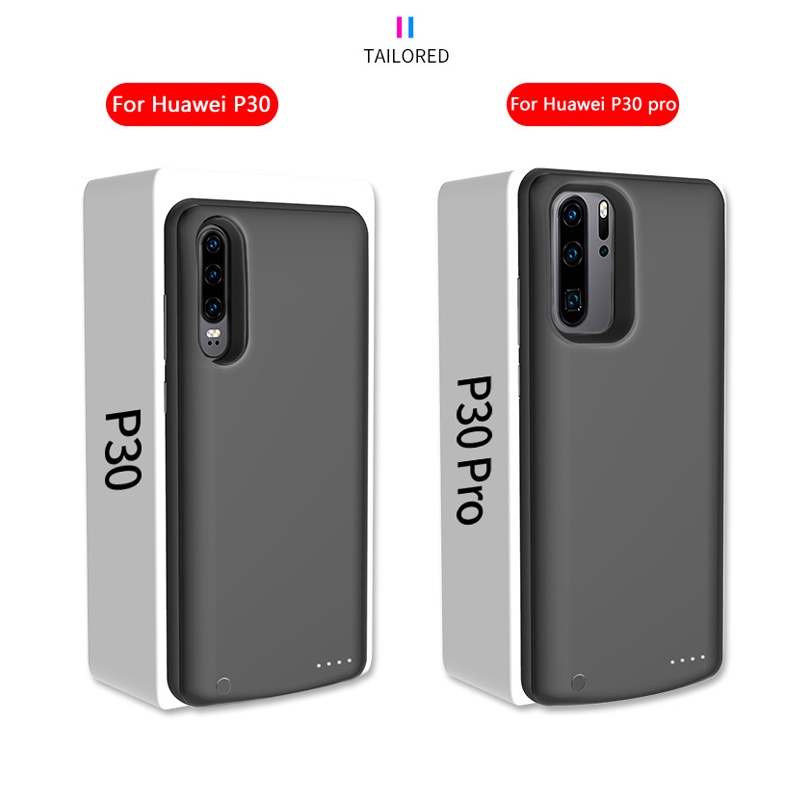65006800mAh Battery Charger Case for Huawei P30 P30pro Poverbank External Battery Mobile Phone ...
