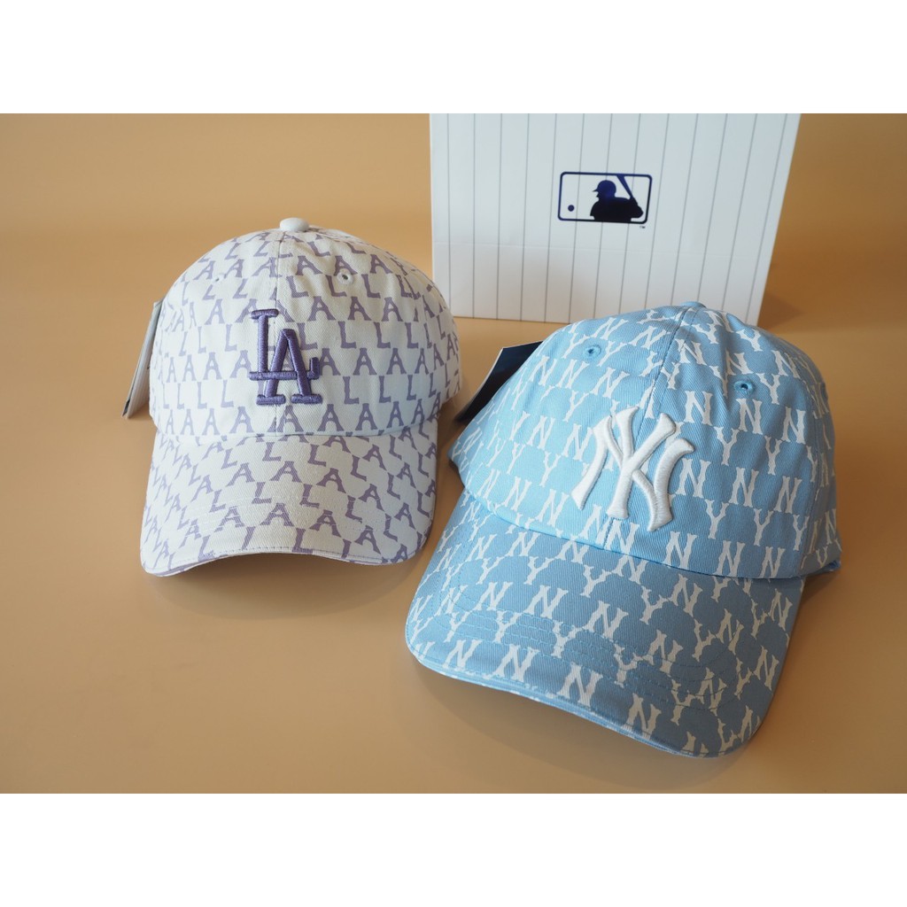 หมวกแก๊ป MLB Monogram NY,LA ของแท้ 100% - arvo_shop - ThaiPick
