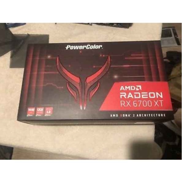 Brand New PowerColor Red Devil AMD Radeon RX 6700 XT 12GB Graphics Card ...