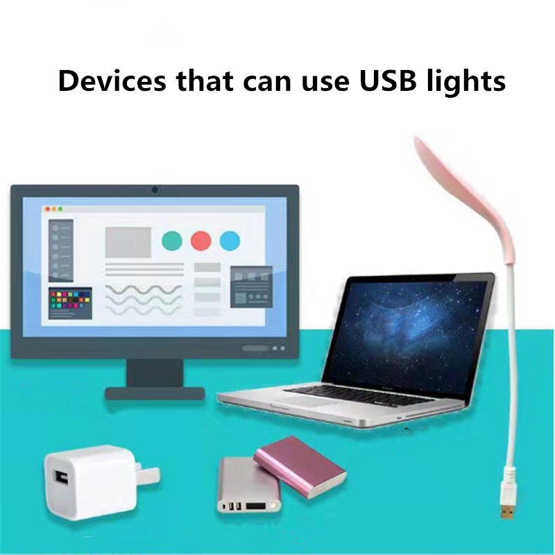 โคมไฟตั้งโต๊ะ1c Foldable Suer Bright USB Led Book Light ortable Reading ...