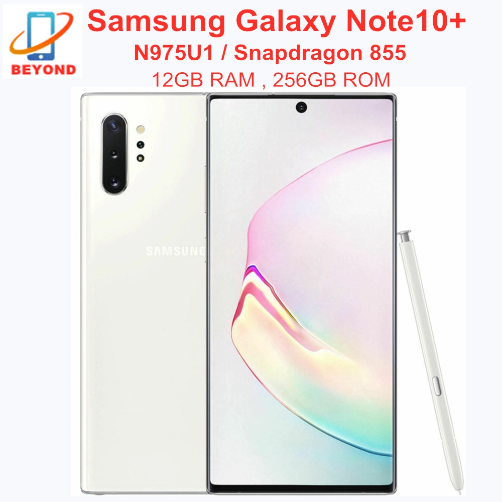 Samsung Snapdragon 855 Galaxy Note 10-Plus 256GB 12gbb WCDMALTEGSM Nfc ...
