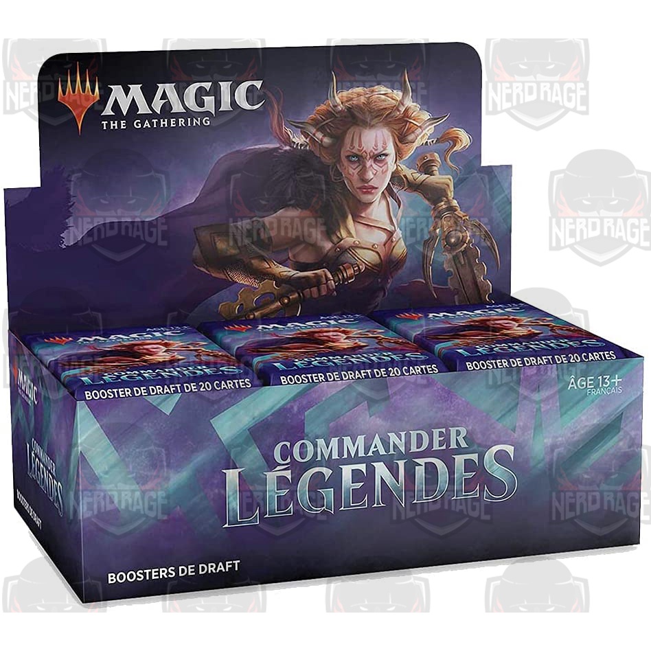 Magic The Gathering Commander Legends: Draft Booster Box - Wizards of ...