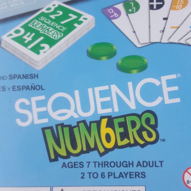 ️Sequence Numbers️sequence number เกมฝึกบวกลบเลข บอร์ดเกม เกมกระดาน ...