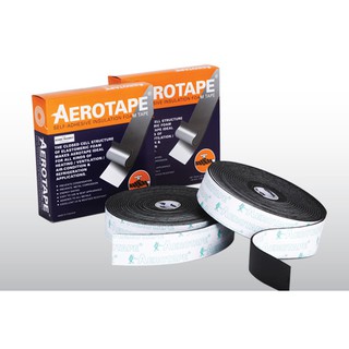 AERO TAPE แอร์โร่เทป 2" x 1/8"x30ฟุต เทปดำมีกาว | Shopee Thailand