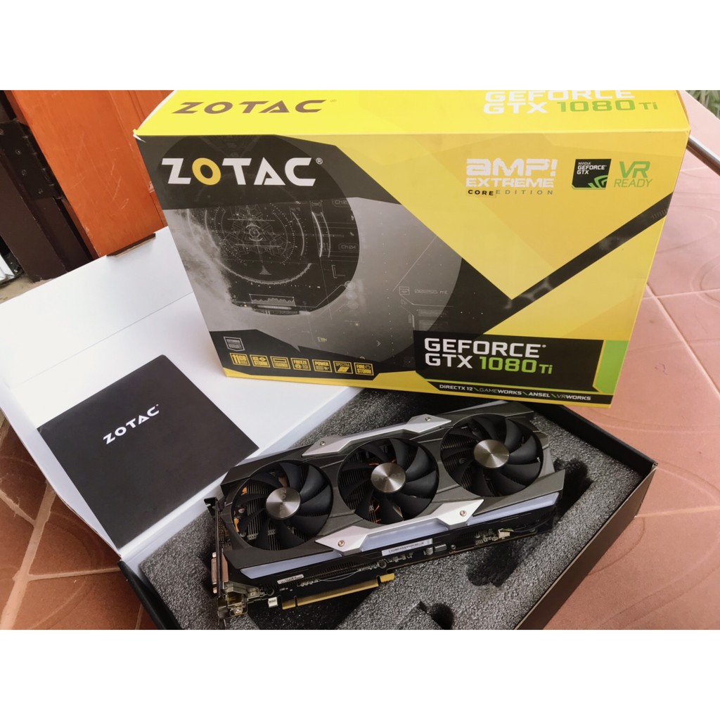ZOTAC GeForce GTX 1080Ti AMP! Core Extreme ตัวแรง 11Gbps - maxza6111 ...