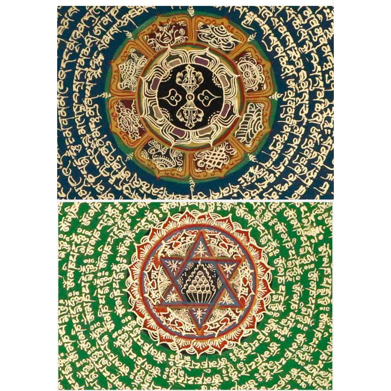 Tang Card จิตรกรรมตกแต่งบ้านทิเบต - lixians880.th - ThaiPick