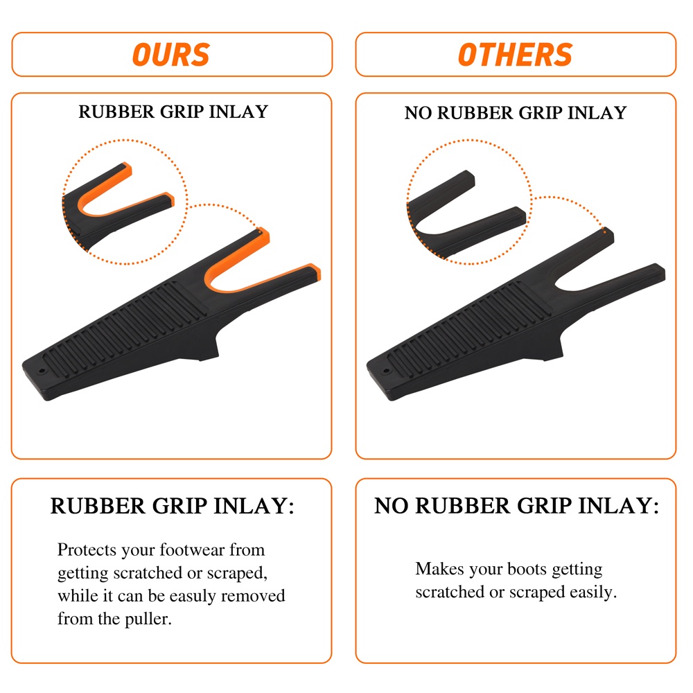 Boot Puller Shoes Remover Puller Heavy Duty Boots Jack Remover Tools No ...