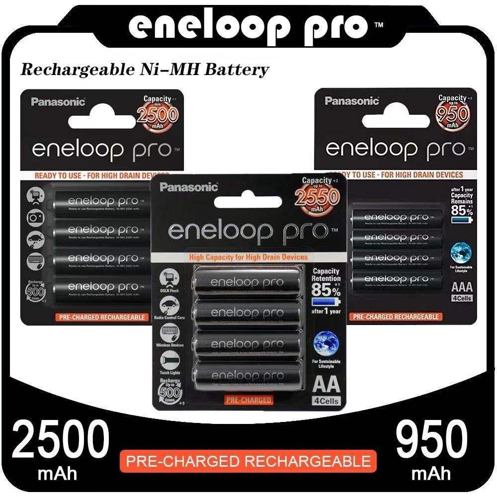 Panasonic Eneloop Pro ถ่านชาร์จ Aa 2550 Mah Rechargeable Battery รุ่น