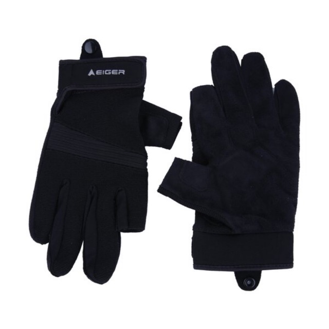 Eiger Daily Riding Glove Combine Gloves UZYa | Shopee Thailand