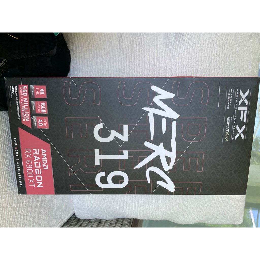 XFX Speedster MERC319 AMD Radeon RX 6900 XT 16GB GDDR6 Graphic Card ...