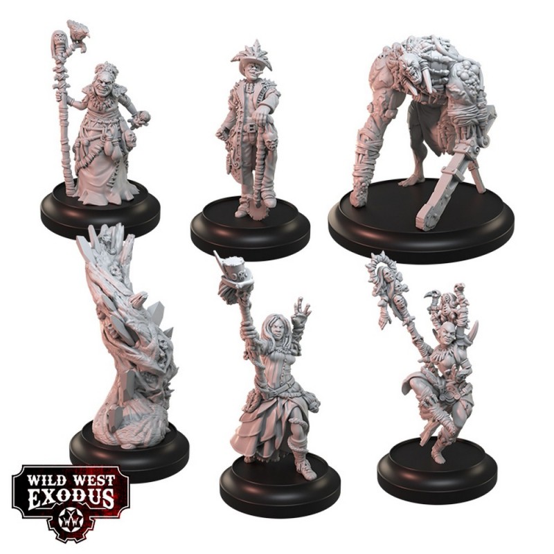 Wild West Exodus COURT OF THE NAZOMBU POSSE Scale 148 มีของพร้อมส่ง ...