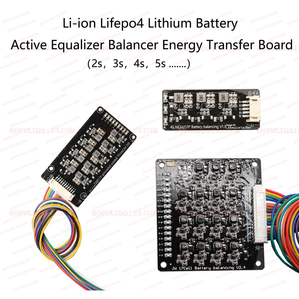 2021newﺴ1 . 2 A Balance Lifepo4 Lto Lithium Battery Active Equalizer Balancer แผ่นบอร์ดโมดูล 3S ...