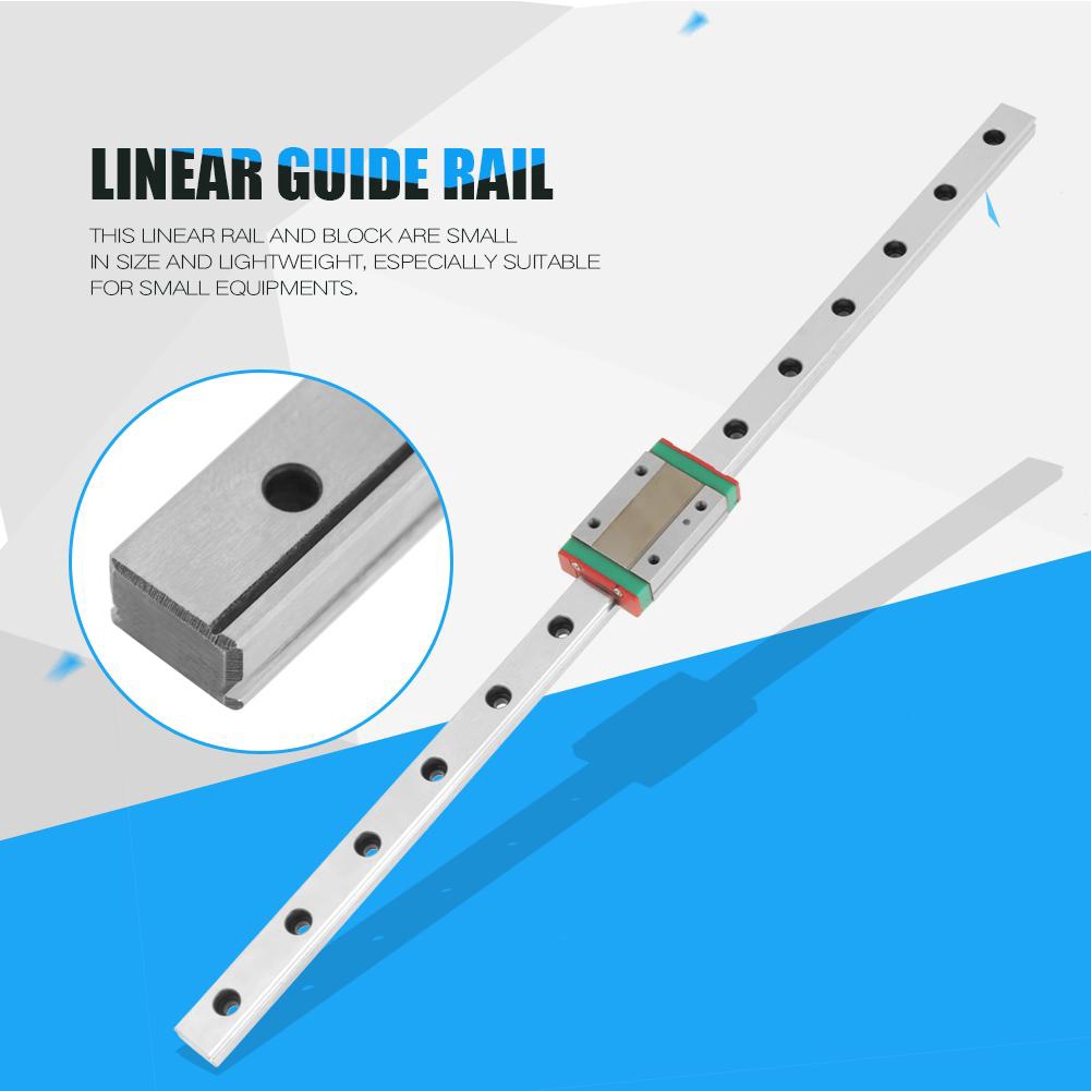 รางสไลด์ MGN12H Miniature Linear Rail Guide ยาว 350 มม. กว้าง 12 มม ...