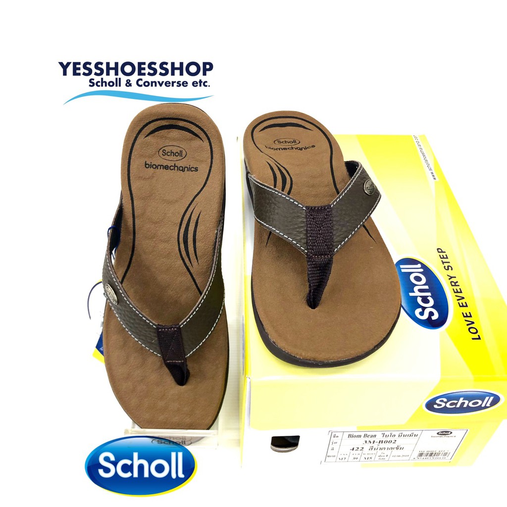 รองเท้า Scholl Biomechanics รุ่น Bean Mens(B376) รองเท้าสุขภาพ ...